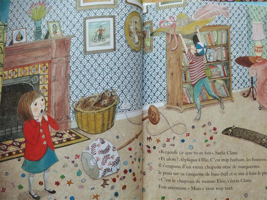 Amy de la Haye & Emily Sutton, Clara Button au Pays des Chapeaux ...