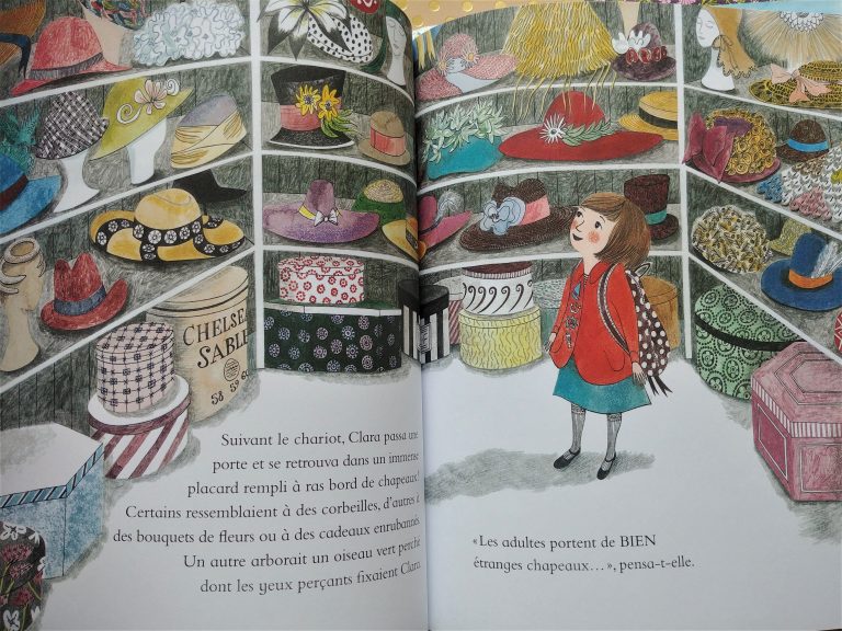 Amy de la Haye & Emily Sutton, Clara Button au Pays des Chapeaux ...